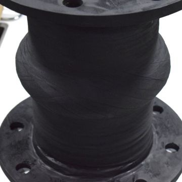 Quality Wide Open Arch DN15 Single Sphere Rubber Expansion Joint for sale