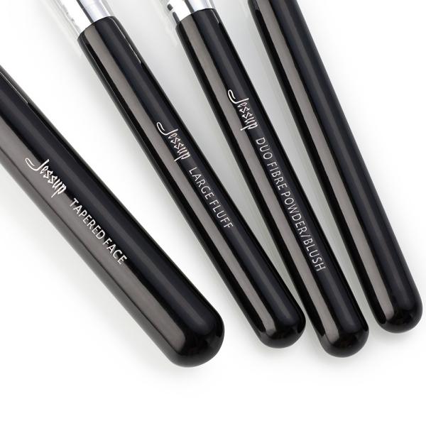 Quality Dome Shaped Essential Makeup Brushes Set Cruelty Free Jessup Brush Set for sale