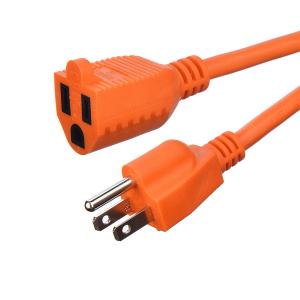 Quality 3 Pin 3X16Awg Orange American Standard ETL Heavy Duty Extension Cord for for sale