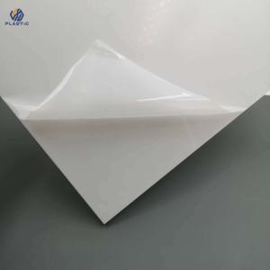 Quality OEM No Yellow Colored Cast Acrylic Sheets White Acrylic Board Impact Resistance for sale