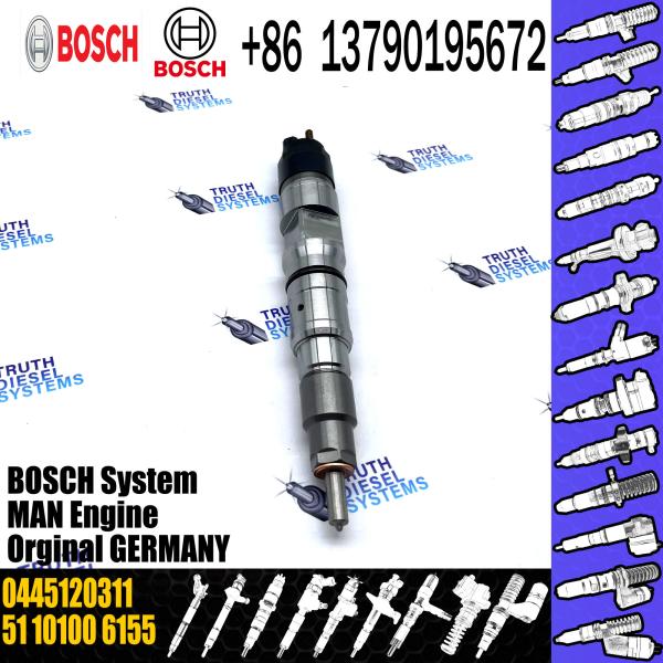 Quality Diesel Engine Fuel Injector 0445120281 0445120311 51101006155 51101006121 for sale