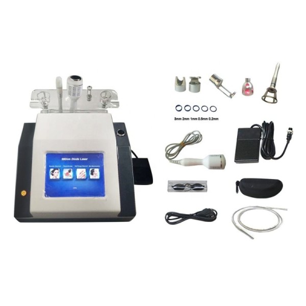 Quality Diode Laser Pigmentation Removal Machine 980nm For Capillary Vascular Therapy for sale