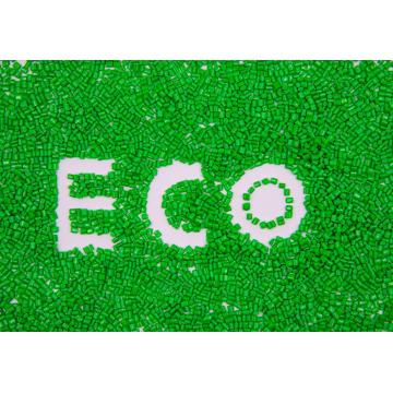 Green Recycled PET Chips Pellet Polyethylene Terephthalate With Melting Point