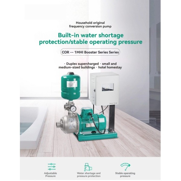 Quality High Pressure SS Multi Stage Booster Water Pump Horizontal Centrifugal for sale