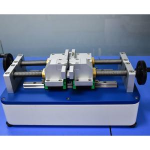Quality Automatic Plastic Sample Double V Notch Cutting Equipment for plastic cut for sale
