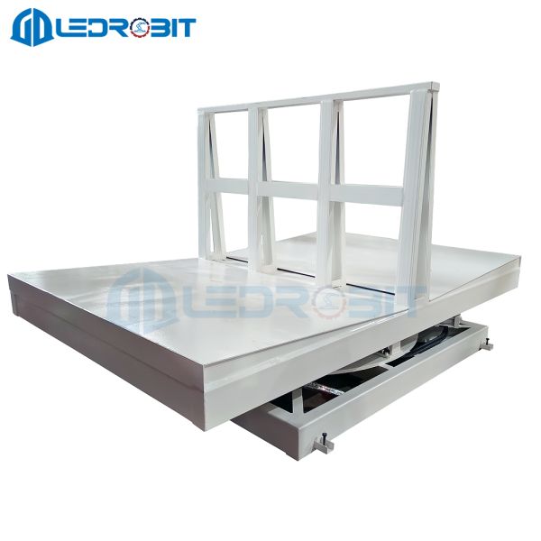 Quality Horizontal Rotating Big Slab A-Frame Rack 180° Position-Change System for Space for sale