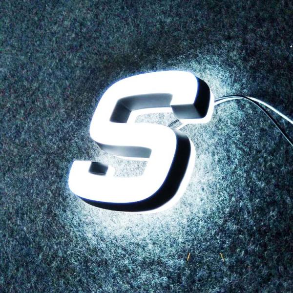 Quality 3d 12v LED Acrylic Letters Custom Car Logo for sale