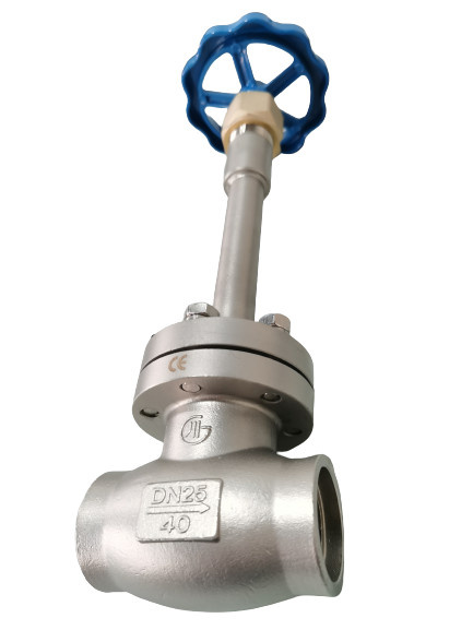 Quality Manual DN150 Low Temperature Socket Weld Globe Valve For LN2 for sale
