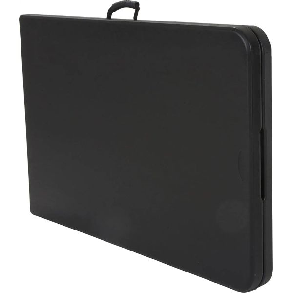 Quality Modern Style 6FT Black Folding Table for Outdoor Dining Lightweight and Easy to for sale