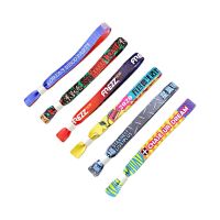Quality Single/Double-sided Printing Disposable Wristband for Concert Party Festival for sale