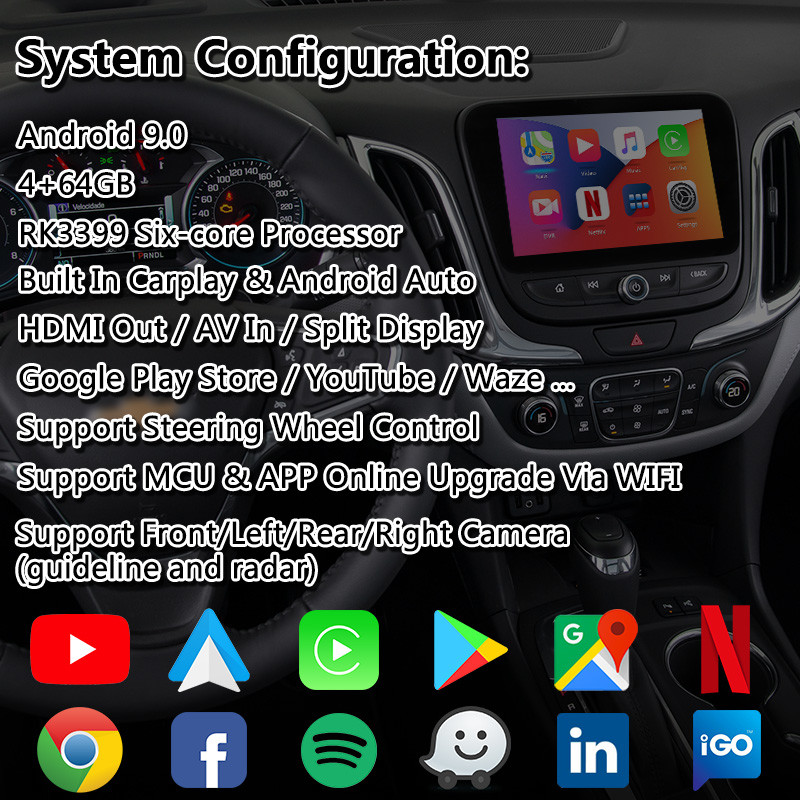Quality Lsailt Android Carplay Multimedia Interface for Chevrolet Equinox Traverse for sale