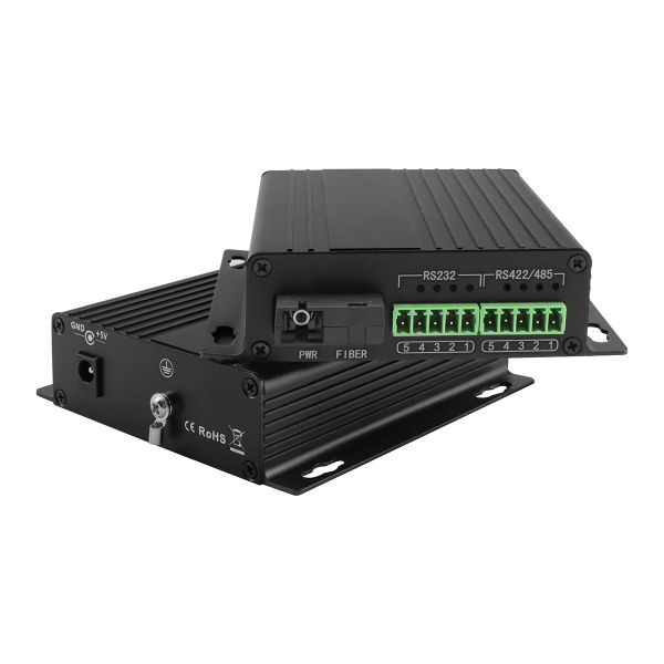 Quality Serial Fiber Converter RS485 RS422 RS232 SC 20km For RTU HOST SCADA Wall Mounted for sale