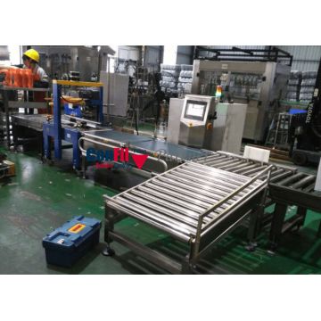 Quality 50 Pieces / Minute 30 KG Check Weigher Machine For Boxes Cases for sale