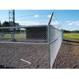 Quality Stainless Steel 2200mm Height Diamond Wire Mesh Fencing With Electro Galvanized for sale