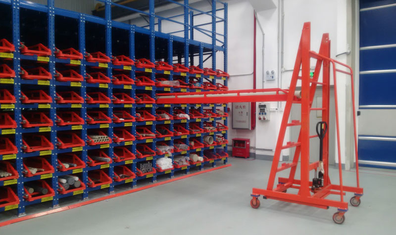 Roll Out Cassette (Honeycomb )Long Products Racking