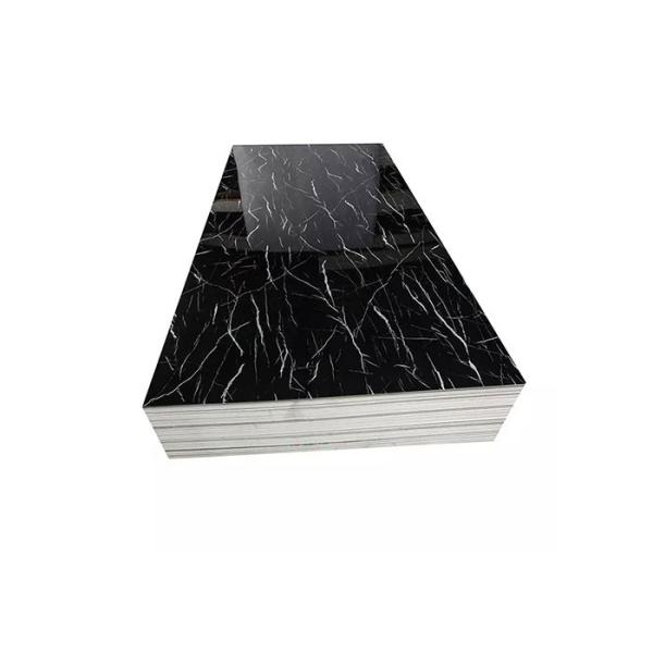 Quality Waterproof Interior Decorative PVC Marble Sheet UV Marble Panels 2mm - 5mm for sale