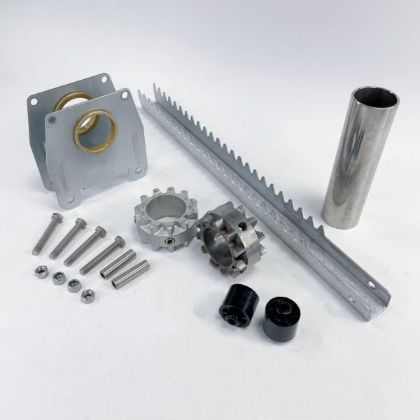 Quality Precision Cast Galvanized Steel Sliding Gear System For Solar Greenhouse Ventilation for sale