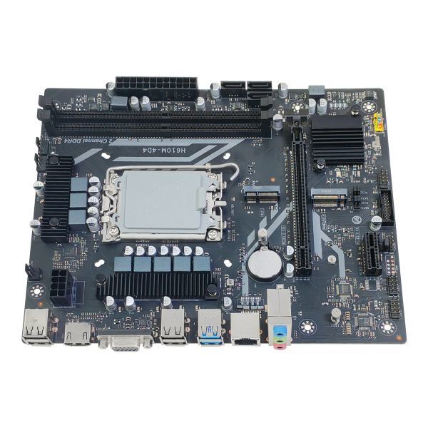 Quality lga 1700 socket motherboard h610M-4D4 model mainboard for PC   for sale