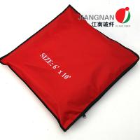 Quality 1.0mm Fiberglass Welding Blanket Heat Resistance 6x8ft for sale