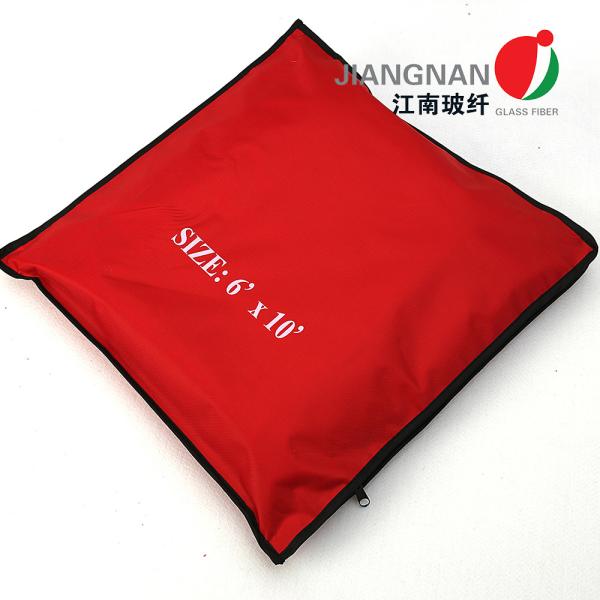 Quality 1.0mm Fiberglass Welding Blanket Heat Resistance 6x8ft for sale