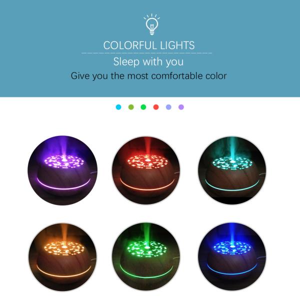 Quality Household Private Mold 550ml BT Wireless Essential Oil Aroma Diffuser Smart for sale