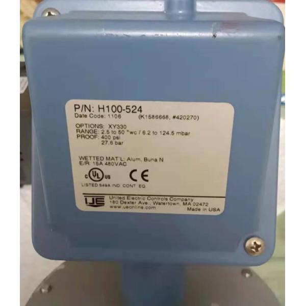 Quality NPTF Differential Pressure Controller H100k-540 Differential Pressure Switches for sale