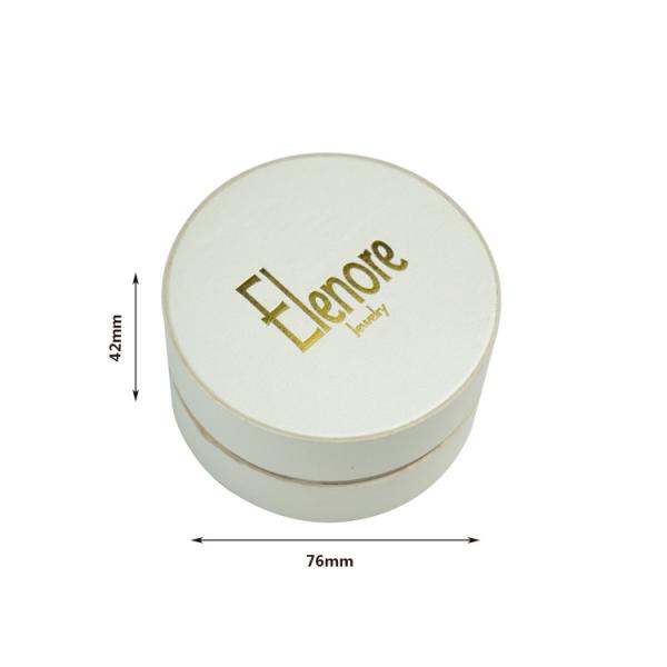 Quality Hot Stamping Compact Recycled Cardboard Jewelry Boxes With Foam Tray for sale