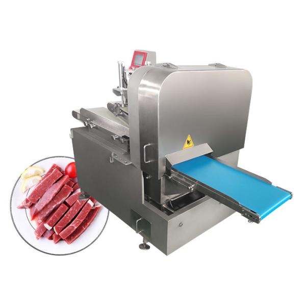Quality 304 Stainless Steel Beef Shredder Machine Meat Strip Dicer Pork Biltong Jerky for sale