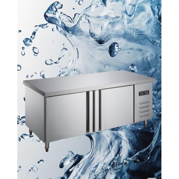 Quality Thermal Insulation Commercial Restaurant Freezer 330L 2 Door Undercounter Freezer for sale