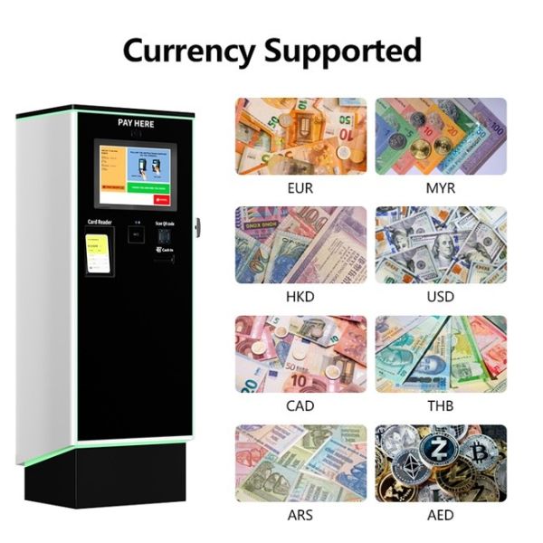Quality 19.1 Inch Autopay Machine Parking Touch Automatic Pay Machine for sale