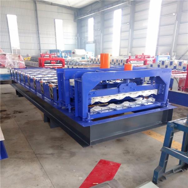 Quality 5.5kw 12m Min Aluminium Panel Roof Tile Roll Forming Machine for sale