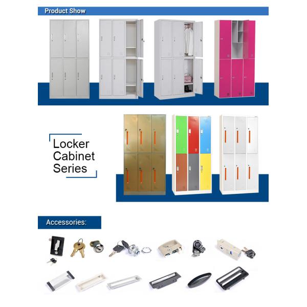Quality Flat Packing 0.157 CBM W900mm Metal Staff Lockers for sale