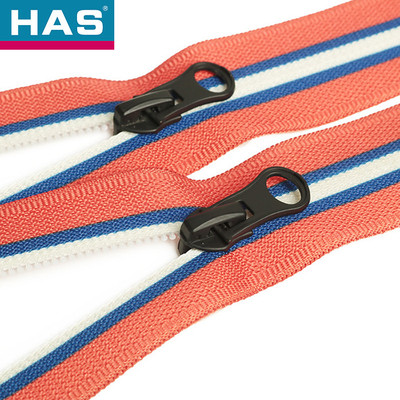 Quality Non Lock Waterproof Zippers Smooth Flexible Zipper Customized for sale