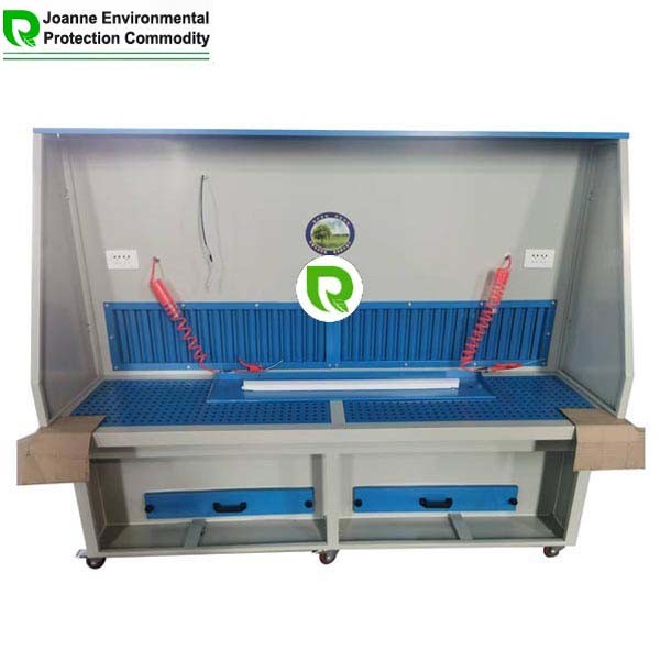 Quality 880-4700 CFM Air Flow Downdraft Table 70 DB Antirust Shell For Casting Parts Polishing for sale