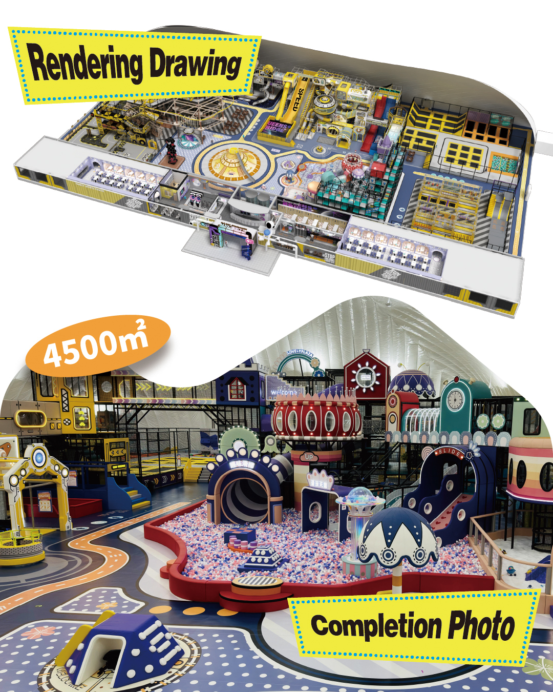 Quality Custom Themed Indoor Playground Equipment with Turnkey Solution for Large-Scale for sale
