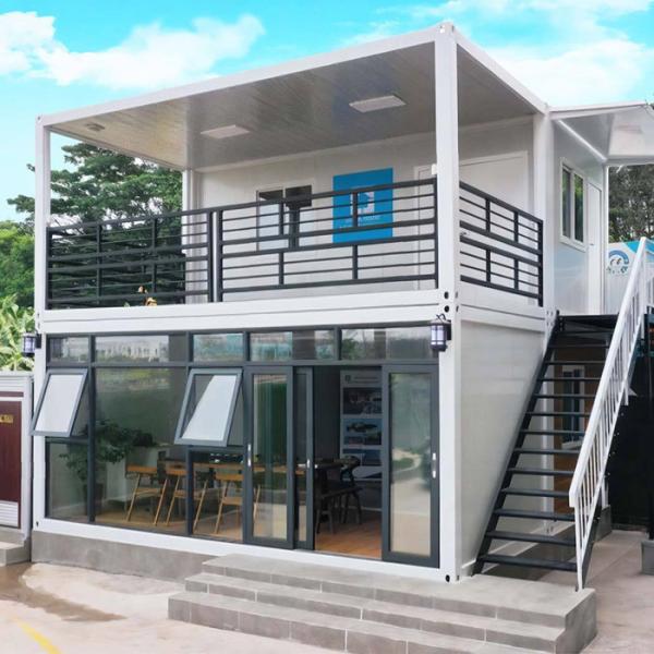 Quality 20ft 40ft Flat Pack Container House Easy Assemble Light Steel Structure For for sale