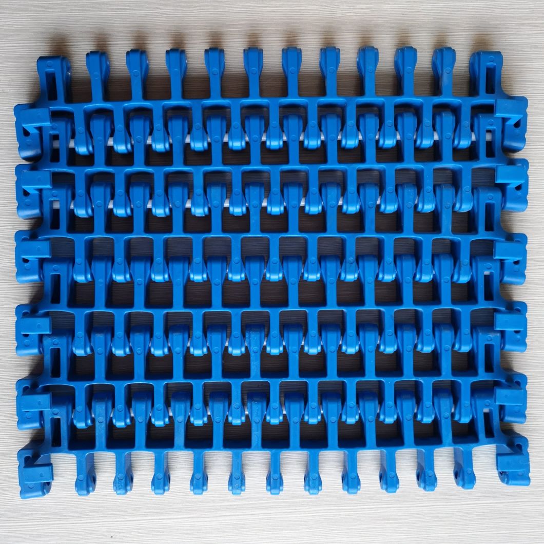 Plastic Modular Belt Raised Rib 4809 Straight Running Conveyor Belt