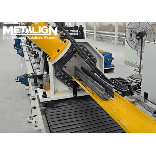 Quality Pre Punching Automated Rack Roll Forming Machine Line For Adjustable Width Heavy for sale