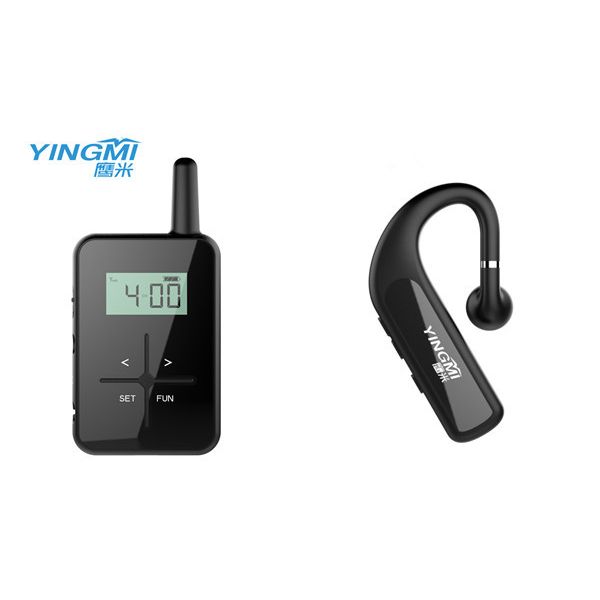 Quality Bone - Conduction Bluetooth Tour Guide System With Earphone 860 - 870 Frequency for sale