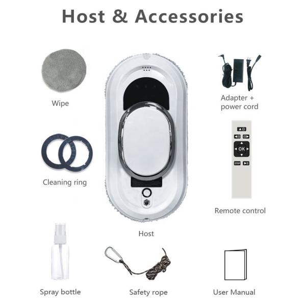 Quality Direct E-Commerce Supply Huidi Window Cleaning Robot Vacuum Cleaner with Private for sale