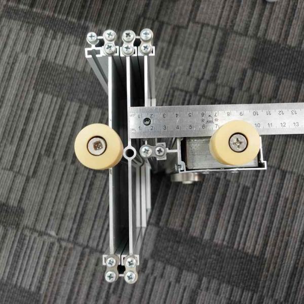 Quality Solid Aluminum Side Folding Shutter For Residential / Commercial / Office for sale