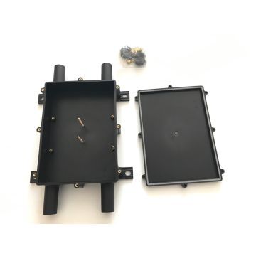 Quality Inline / Horizontal Fiber Optic Splice Closure Simple Box Type Splice Closure for sale