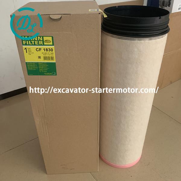 Quality EexcavaStart MANN CF1830 Excavator Air Filter for Compressor Engine for sale