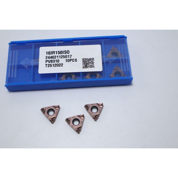 Quality Carbide Insert CNC Threading Inserts,Internal-thread,16IR150ISO 16IR200ISO 16IR300ISO PV8310 for sale