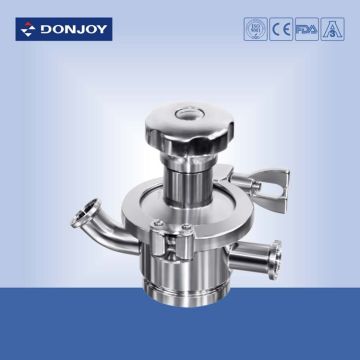 Quality Manual Tank Bottom Sanitary Diaphragm Valve for fluid control for sale