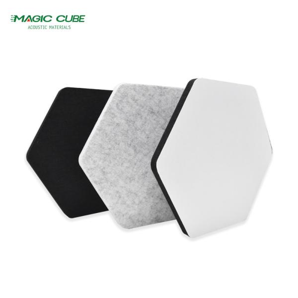 Quality Customizable Sound Absorbing Wall Panels Polyester Fiber For Noise Control for sale