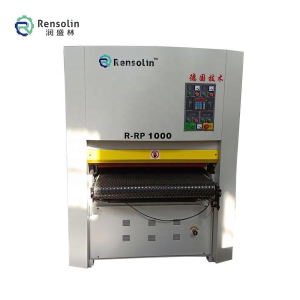 Quality Electric Power Source Automatic Wide Metalworking Belt Sander with Dust Collection Capability for sale