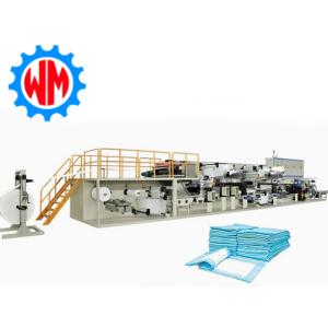 Quality Model WM-MT03 Underpad Manufacturing Machine 205KW Installation Capacity Special for sale