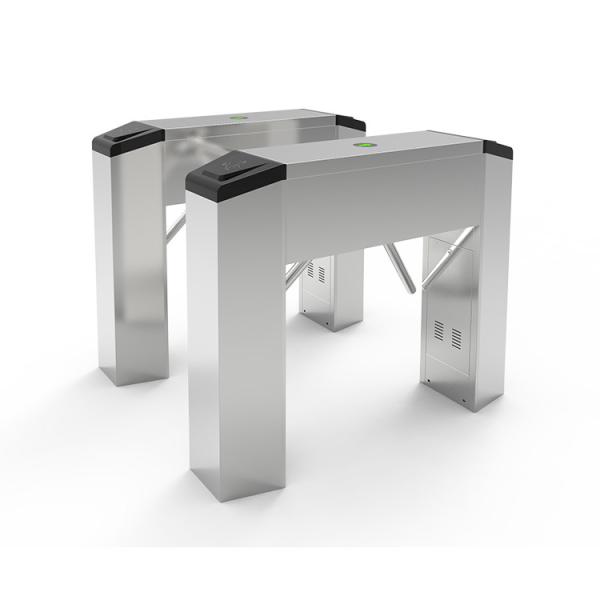 Quality Bi Direction Stainless Steel Bar Turnstiles , Gym Turnstiles Access Control for sale