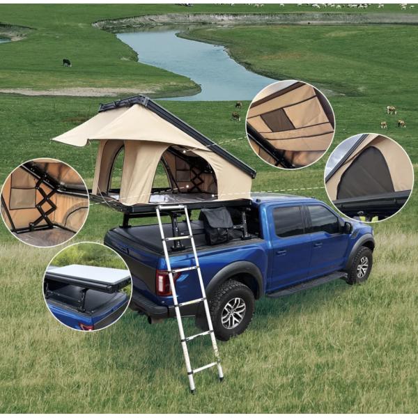 Quality Heavy Duty One Bedroom Waterproof Rooftop Tent UV Resistant For 4x4 SUV Cars for sale